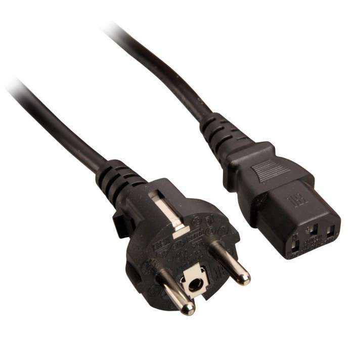 Jual Cable power cord to c13 nyk 3m 3x0.75mm for psu cpu pc monitor ...