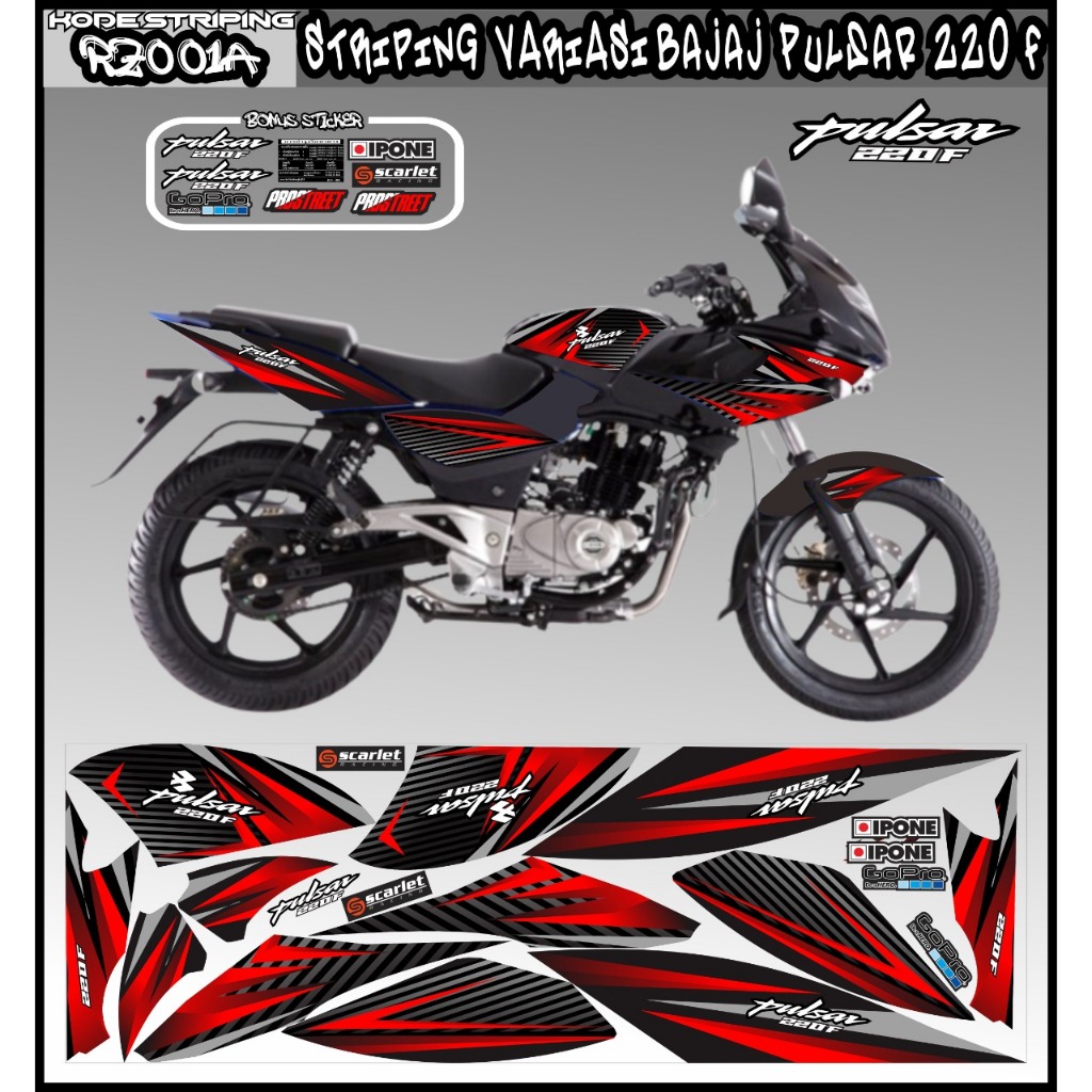Jual STICKER VARIASI PULSAR BAJAJ | Shopee Indonesia