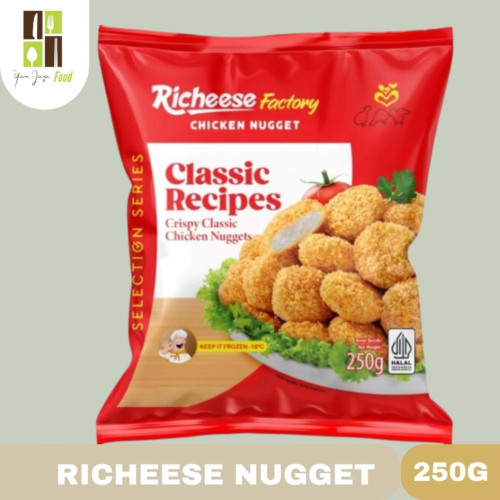 Jual Chicken Nugget / Nugget ayam richeese 250g | Shopee Indonesia
