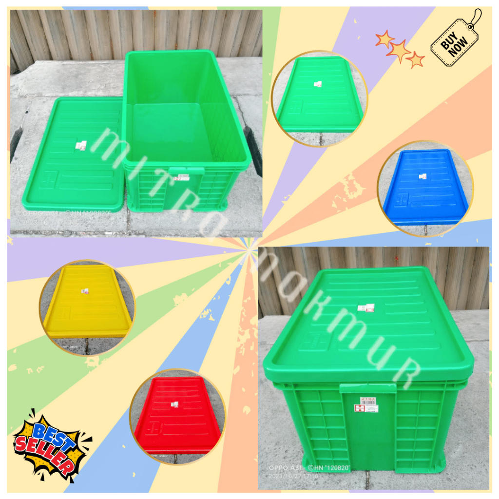 Jual SALE!! KERANJANG INDUSTRI HANATA / CONTAINER INDUSTRI / HNT 641 ...