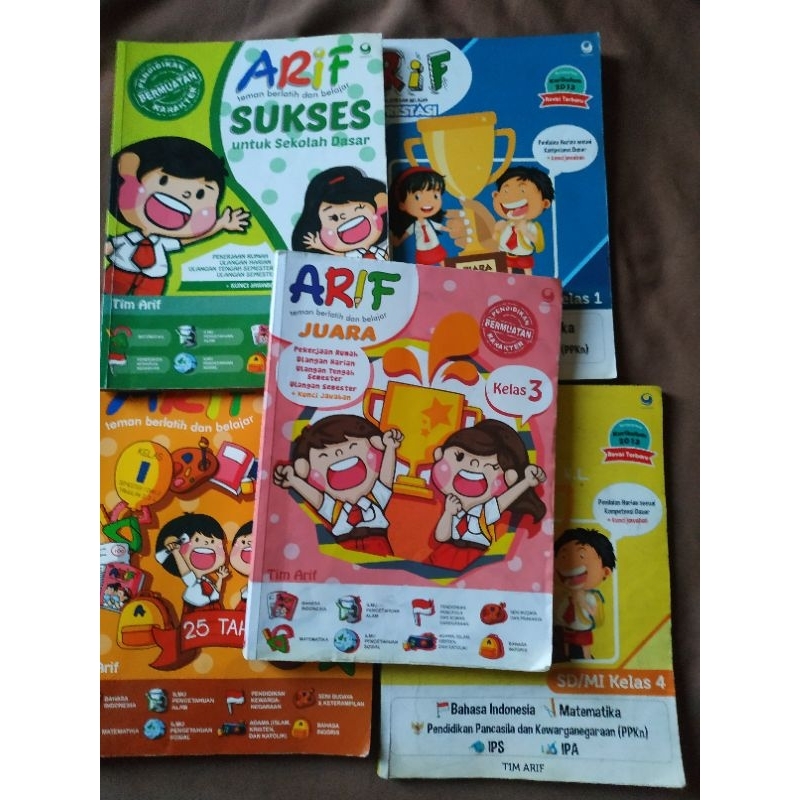 Jual Buku Arif bekas kelas 1,2,3,4 | Shopee Indonesia