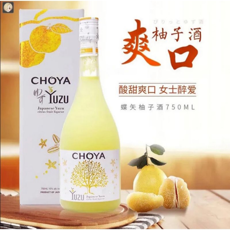 Jual The Choya Japanese Yuzu Citrus Fruit Drink 750ml / Minuman Jeruk ...