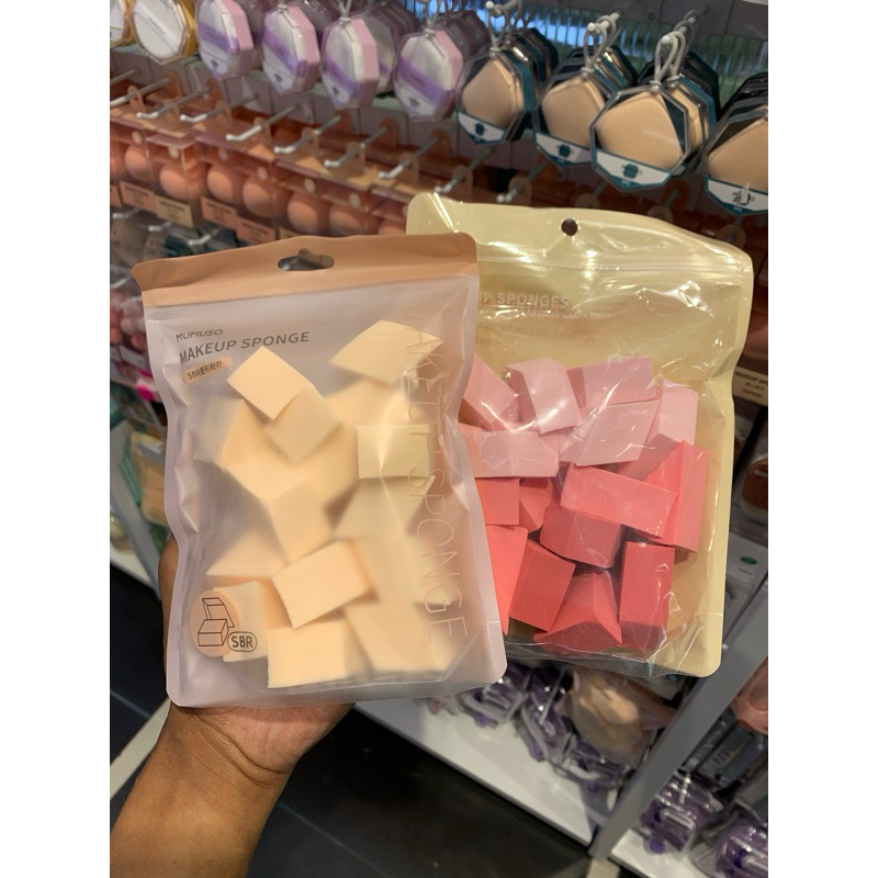 Jual seponge makeup bentuk belah ketupat mumuso | Shopee Indonesia