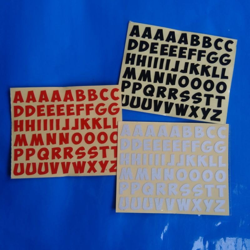Jual Sticker ABJAD | Shopee Indonesia