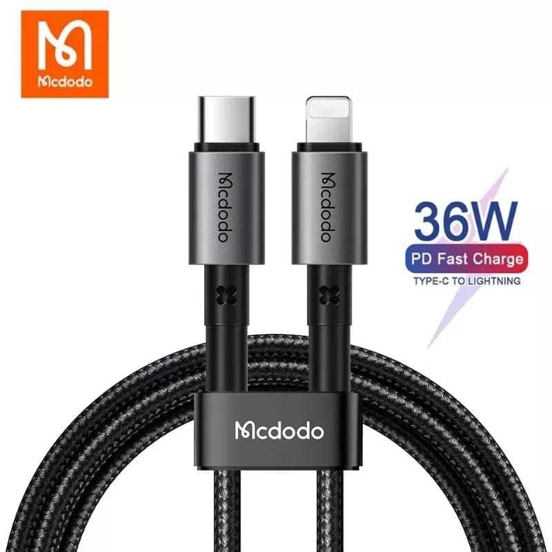 Jual Mcdodo Kabel Charger TYPE C To Lightning iPhone 1.2m PD 36W | Shopee Indonesia