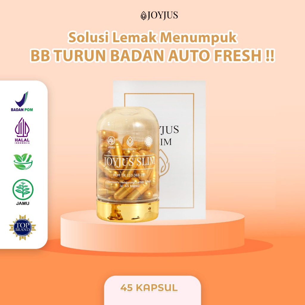 Jual Joyjus Slim Capsul Herbal Pelangsing BPOM | Shopee Indonesia