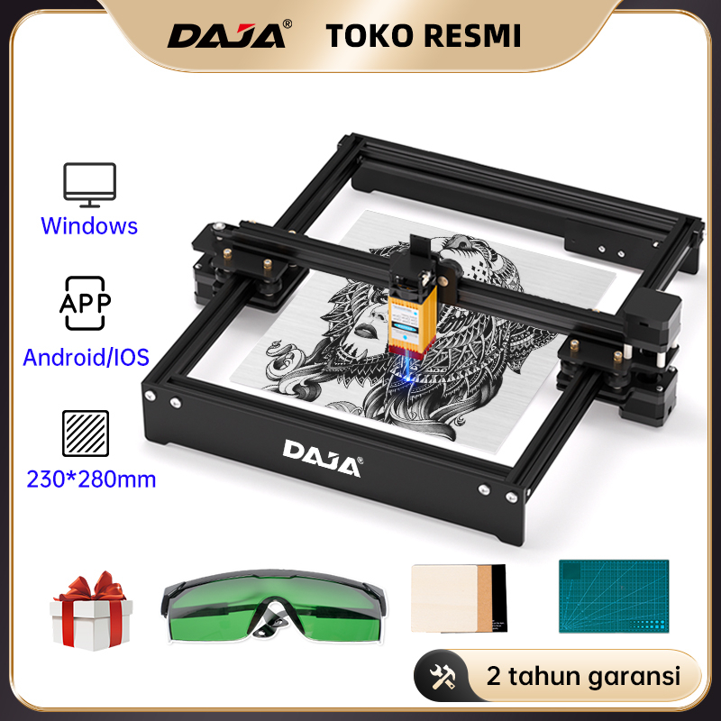 Jual Mesin ukiran laser DAJA DIY kayu akrilik cat baja tahan karat ...