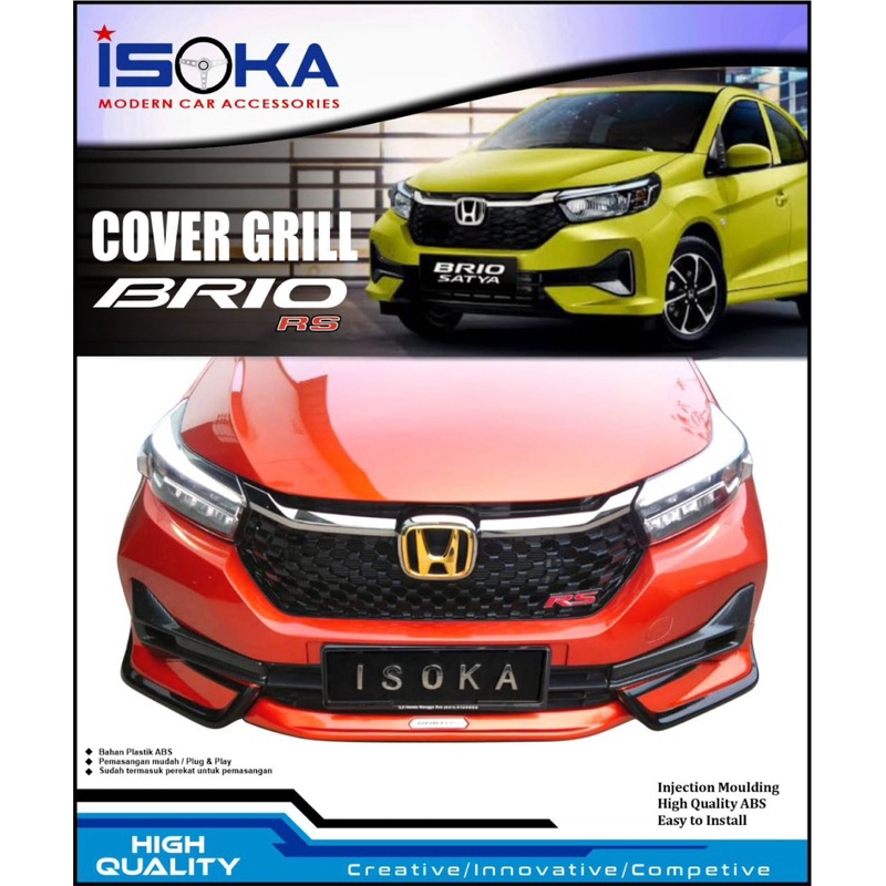 Jual FRONT GRILL GRILL DEPAN BRIO RS 2023 2024 2025 UP MODEL ORI (OEM ...