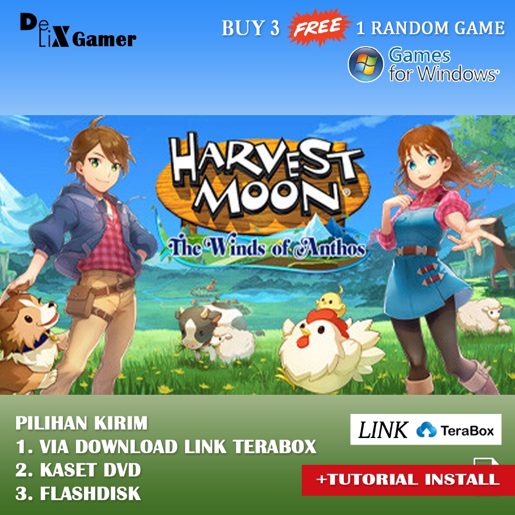 Jual Harvest Moon The Winds of Anthos PC GAME | Shopee Indonesia
