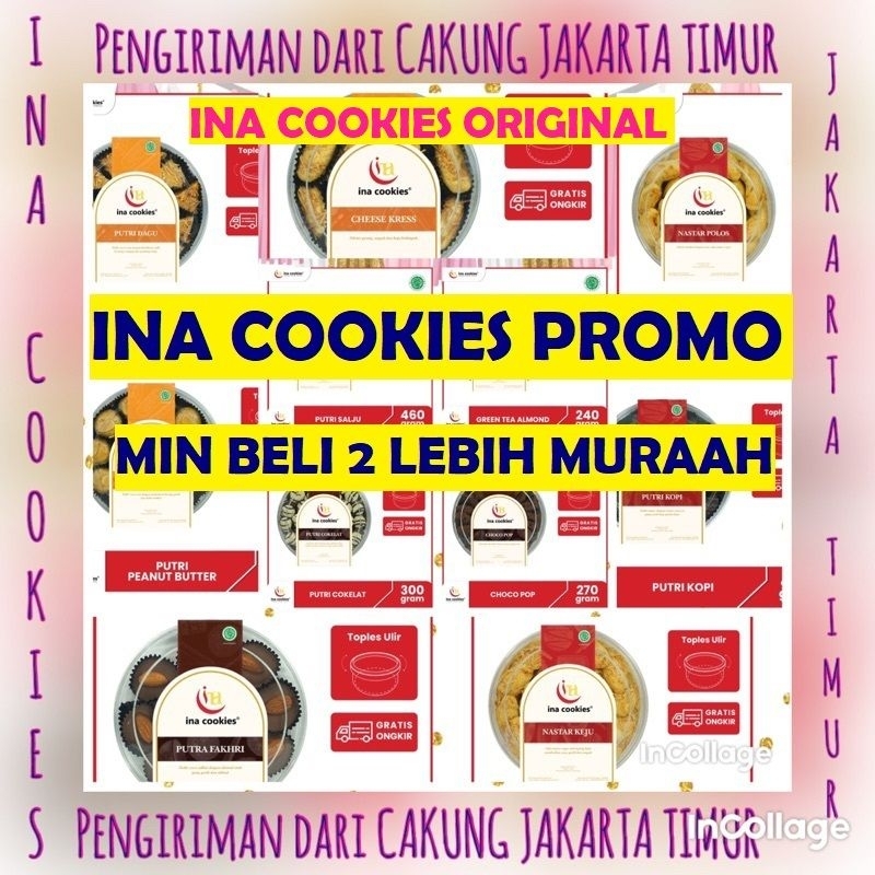Jual INA COOKIES REGULER | Shopee Indonesia