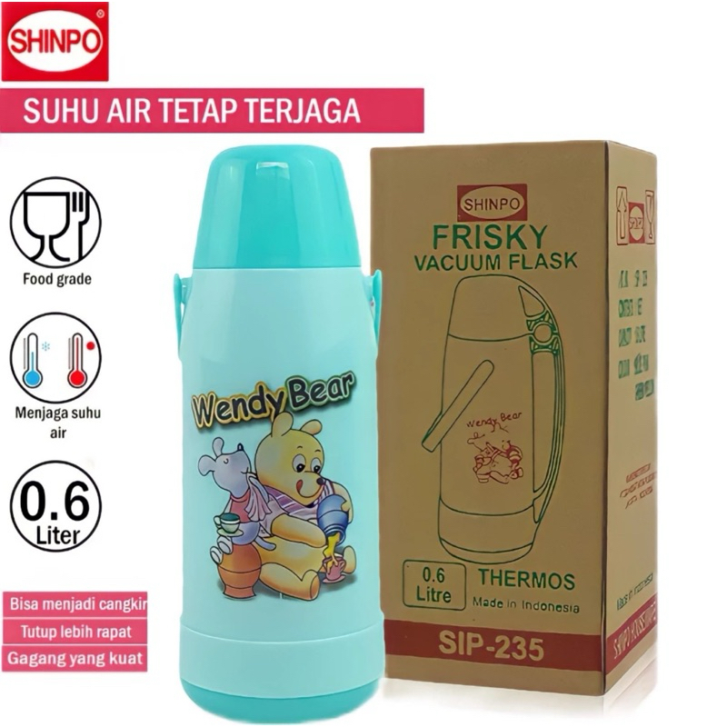 Jual Shinpo Termos Air Panas 600Ml-700ml Thermos frisky/termos harmoni ...