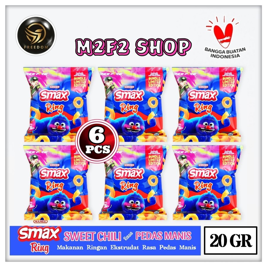 Jual Mamee Smax Ring Pedas Manis | Sweet Chili Flavour Sachet - 20 gr ...