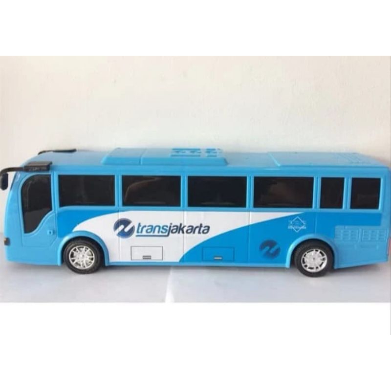 Jual Crk02041-1 - Mainan Mobil Busway / Bus Transjakarta 36 cm / Bus ...