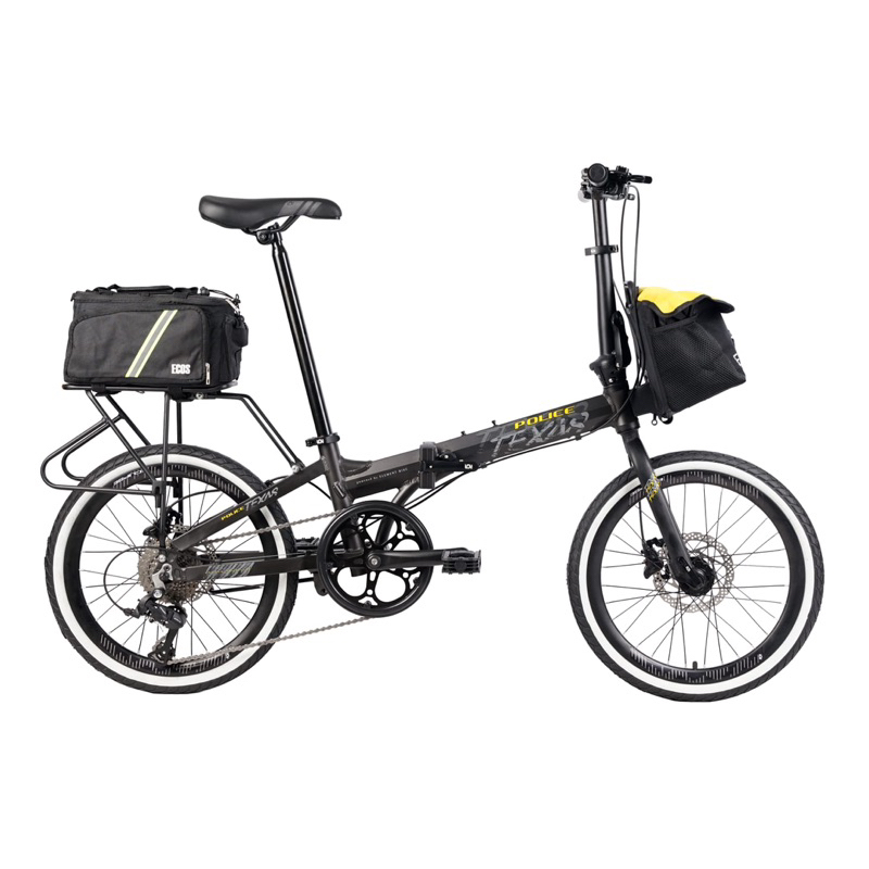Jual Sepeda Lipat Element Police Texas Bike To Work 20 Inch Discbrake ...