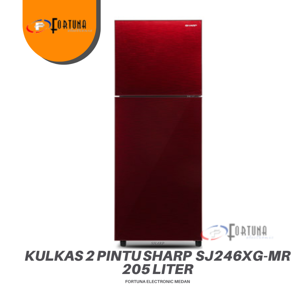 Jual KULKAS SHARP 2 PINTU SJ246XG 205 LITER MEDAN | Shopee Indonesia