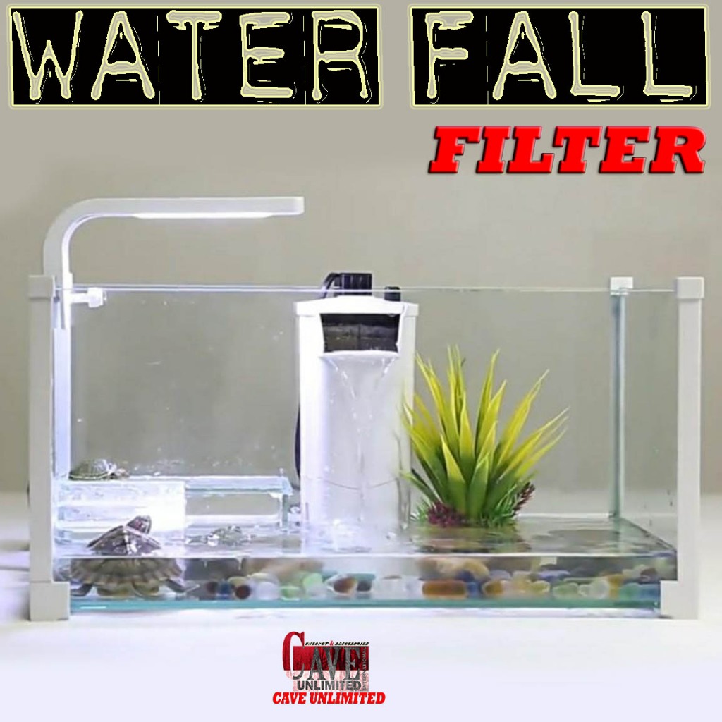 Jual WATER FALL FILTER AKUARIUM KURA-KURA AIR BRAZIL RES CST DAMER TURTLE AIR TERJUN FILTER ...