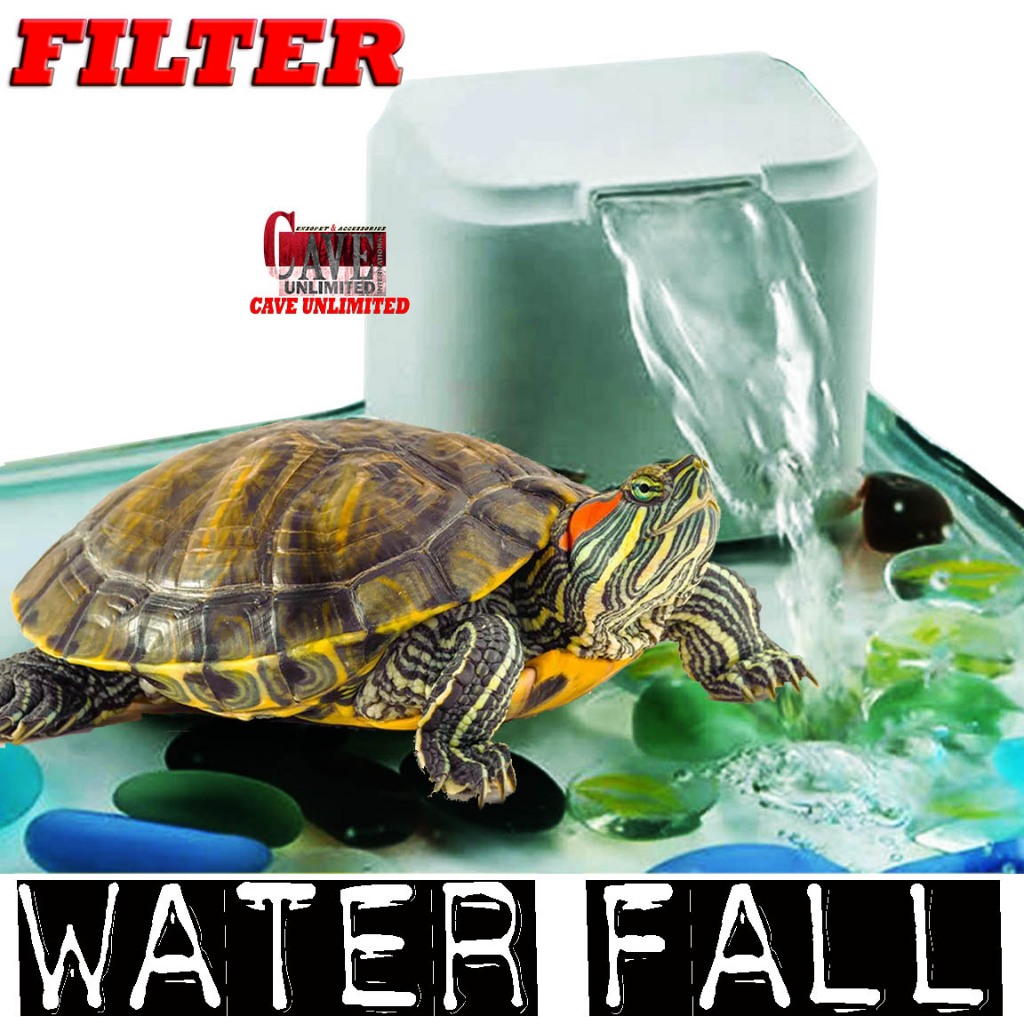 Jual WATERFALL FILTER KURA-KURA AIR BRAZIL RES TURTLE AIR DANGKAL AQUARIUM AIR TERJUN FILTER ...