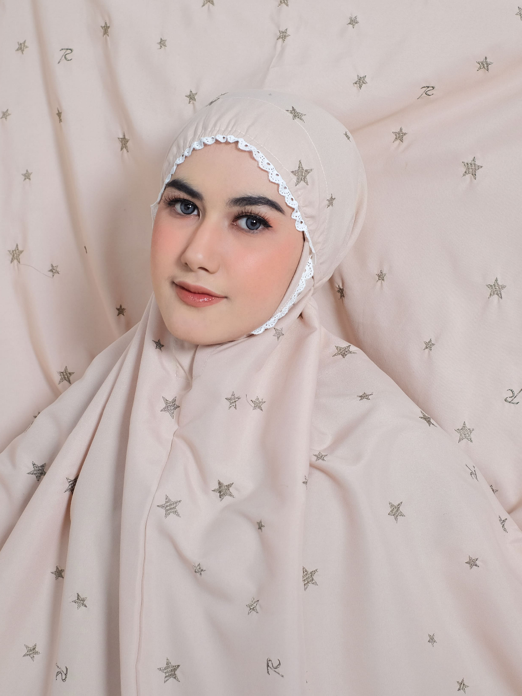 Jual Rabiah Mukena - Mukena Dewasa Motif Bordir Adem | Shopee Indonesia