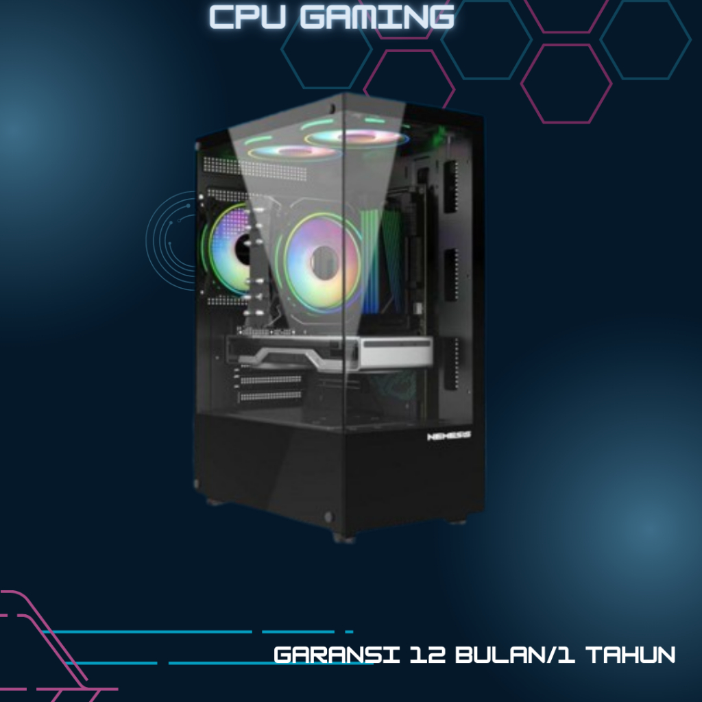 Jual PC RAKITAN GAMING/LIVE STRIMING CORE i5 10400F / RAM 16GB / VGA RTX 3060 12GB / SSD 256GB ...