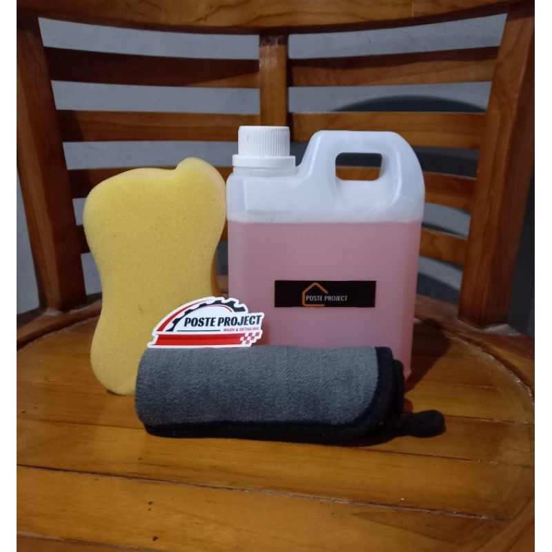 Jual Paket Sabun Cuci Kendaraan Wash & Wax 1L | Shopee Indonesia