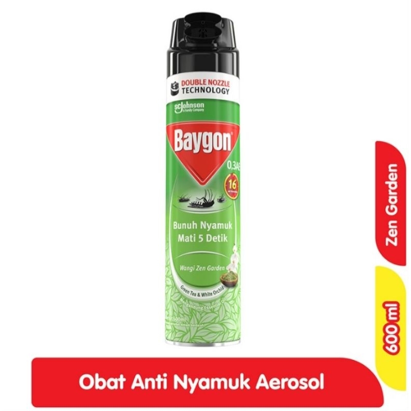 Jual Baygon Aerosol Zen Garden 600ml - Aerosol Flower Garden 600ml ...