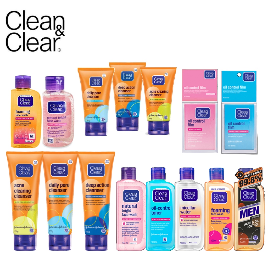Jual Clean & Clear 100ml Foaming facial wash sabun muka, oil control ...