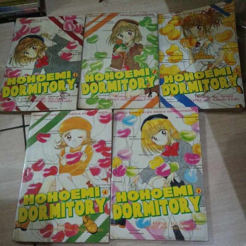 Jual buku komik mini seri cantik hohoemi dormitory 1-5 lengkap tamat ...