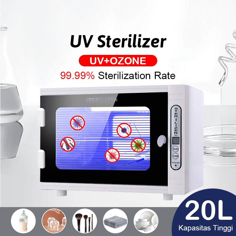 Jual ⭐Garansi+UV+Pemanas⭐20L UV Heating Sterilizer Box Sauron UV Sterilizer Box Disinfection ...