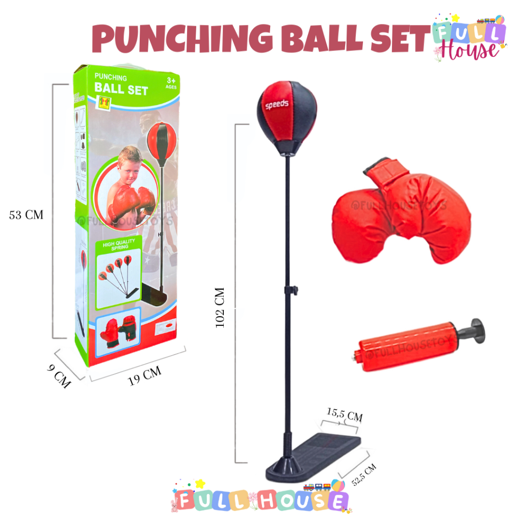 Jual MAINAN ALAT LATIHAN TINJU ANAK BOXING SAMSAK TINJU PUNCHING BALL ...