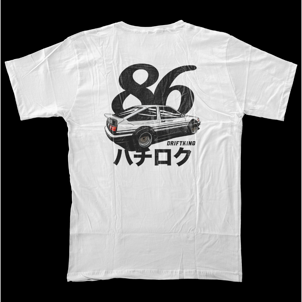 Jual Kaos Jdm Ae 86 Cotton Combed 30s Premium Unisex Fk Lp 159