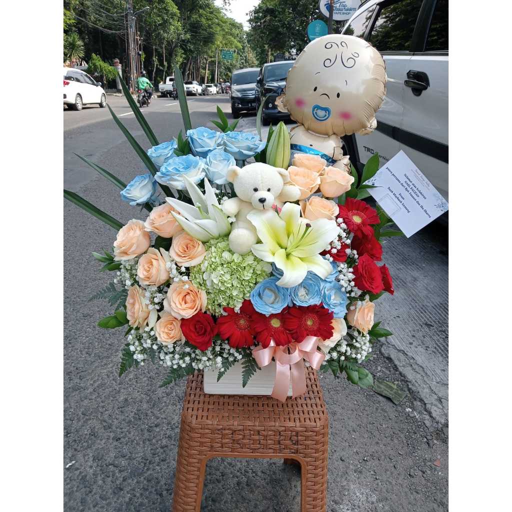 Jual BUNGA BABY BORN - BUNGA KELAHIRAN - BUNGA KELAHIRAN BOYS | Shopee ...