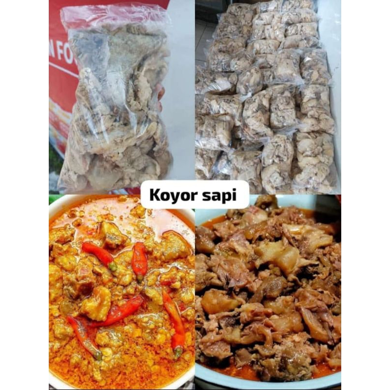 Jual Koyor Sapi Lemak Sapi 1kg | Shopee Indonesia