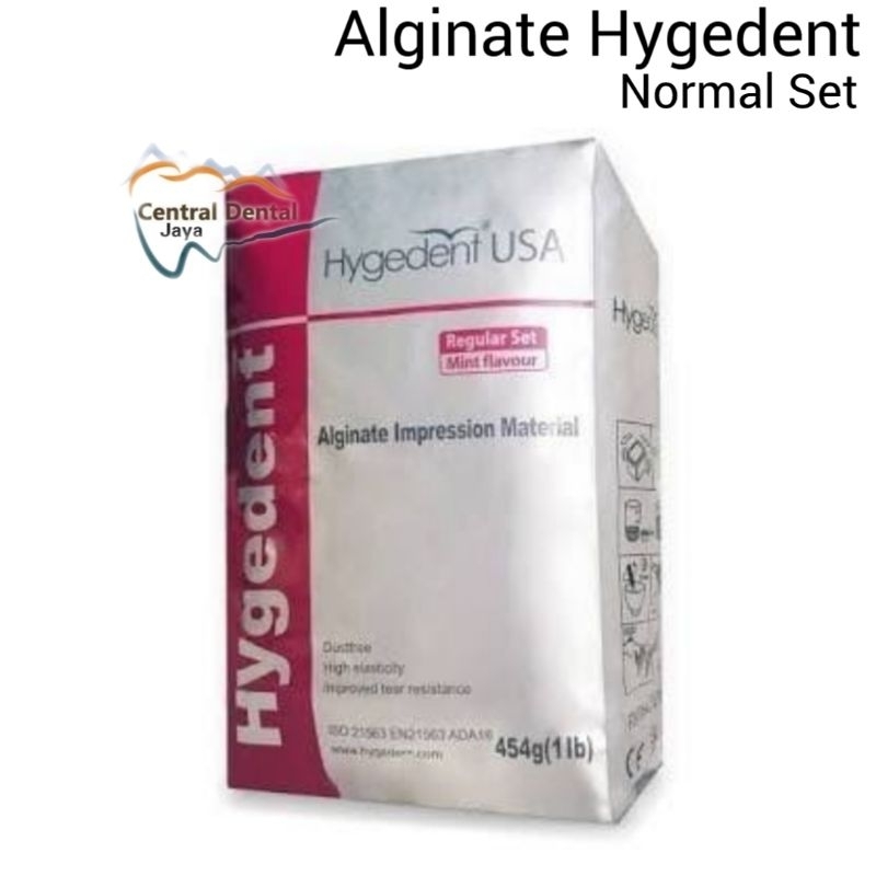 Jual Alginate Hygedent Regular Set 454 gram / Alginat Bahan Cetak Gigi ...