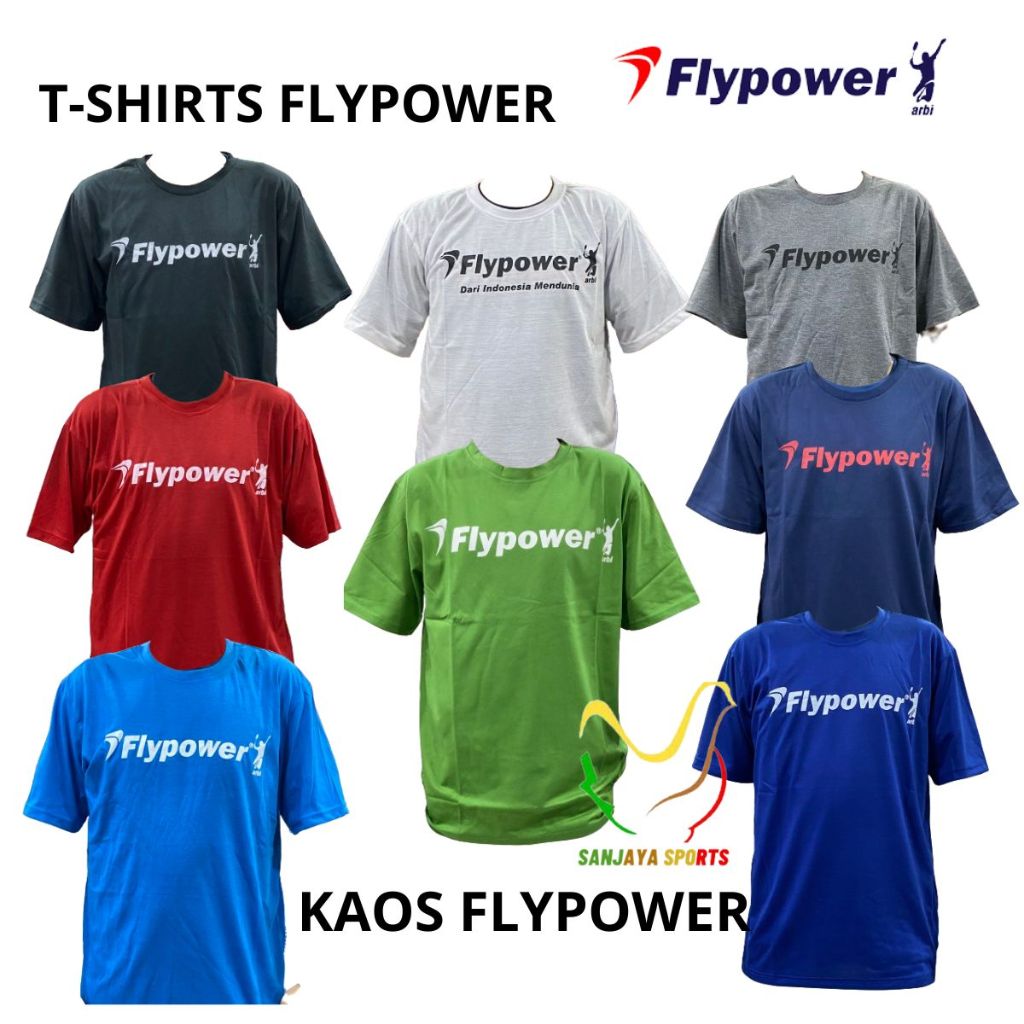 Jual BAJU FLYPOWER BULUTANGKIS BADMINTON JERSEY FLYPOWER ORIGINAL ...