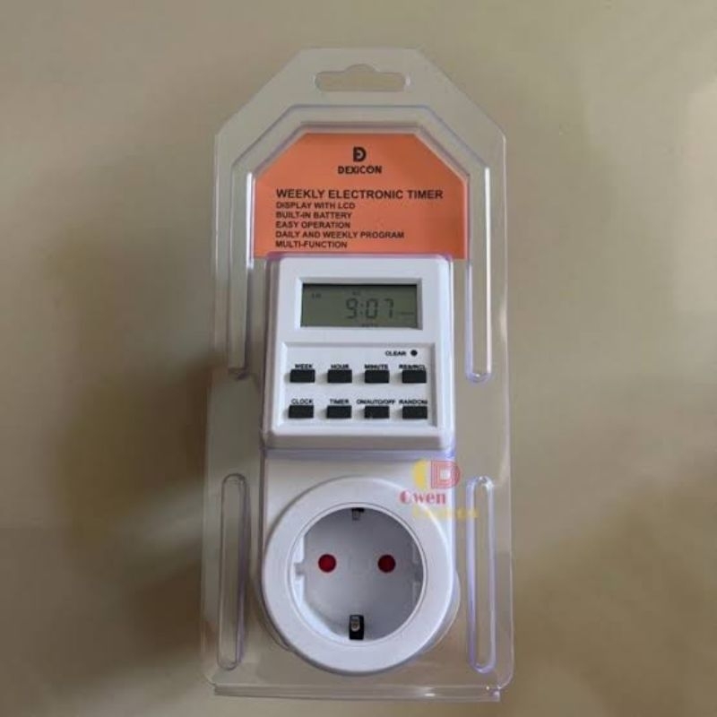 Jual STOP KONTAK TIMER DIGITAL 24 JAM STOP KONTAK WAKTU DIGITAL STOP ...