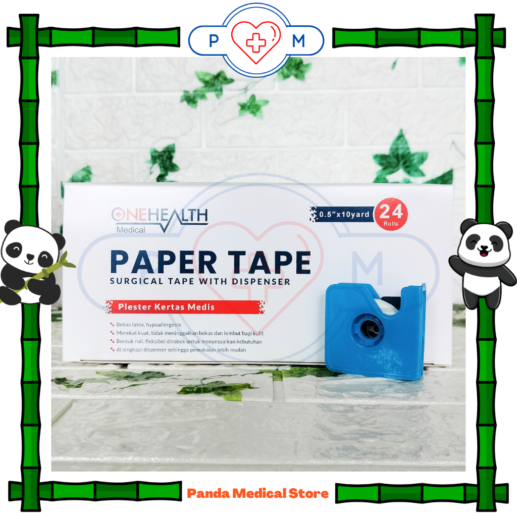 Jual Micropore / Plaster Luka 1/2 Inch (0,5 inch x 10 Yards) OneHealth ...