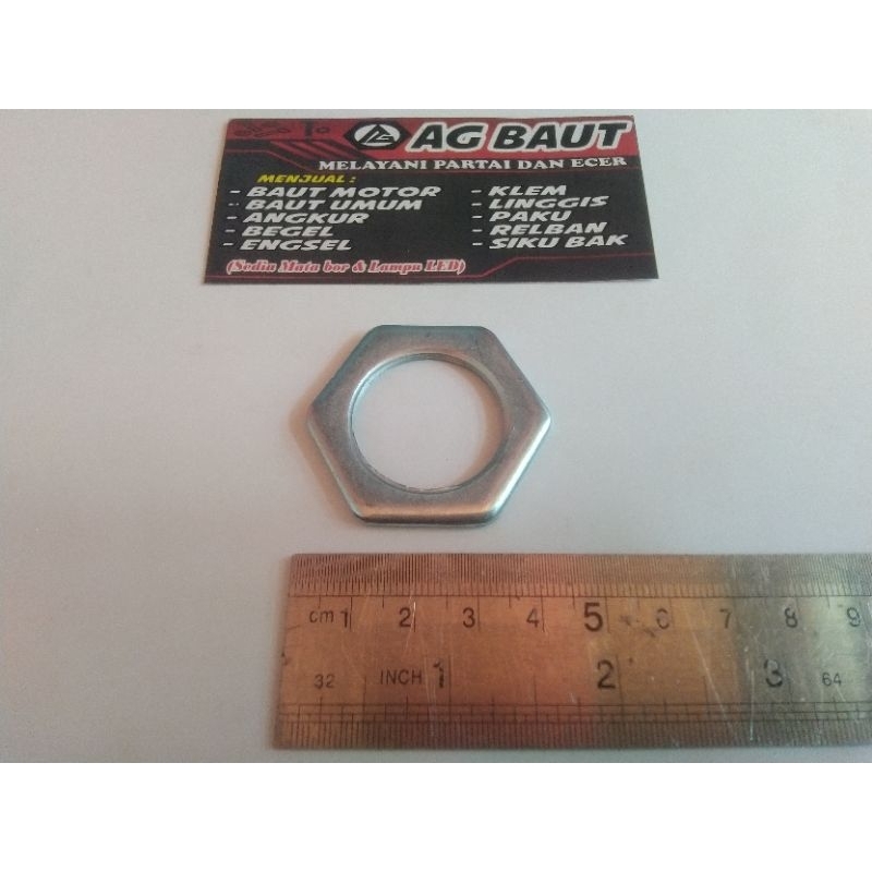 Jual Mur CVT Yamaha Mio M27 Kunci 39 / Mur Pully Beat Vario / Pully Mio ...