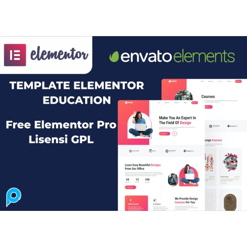 Jual TEMPLATE KIT ELEMENTOR EDUCATION | Shopee Indonesia