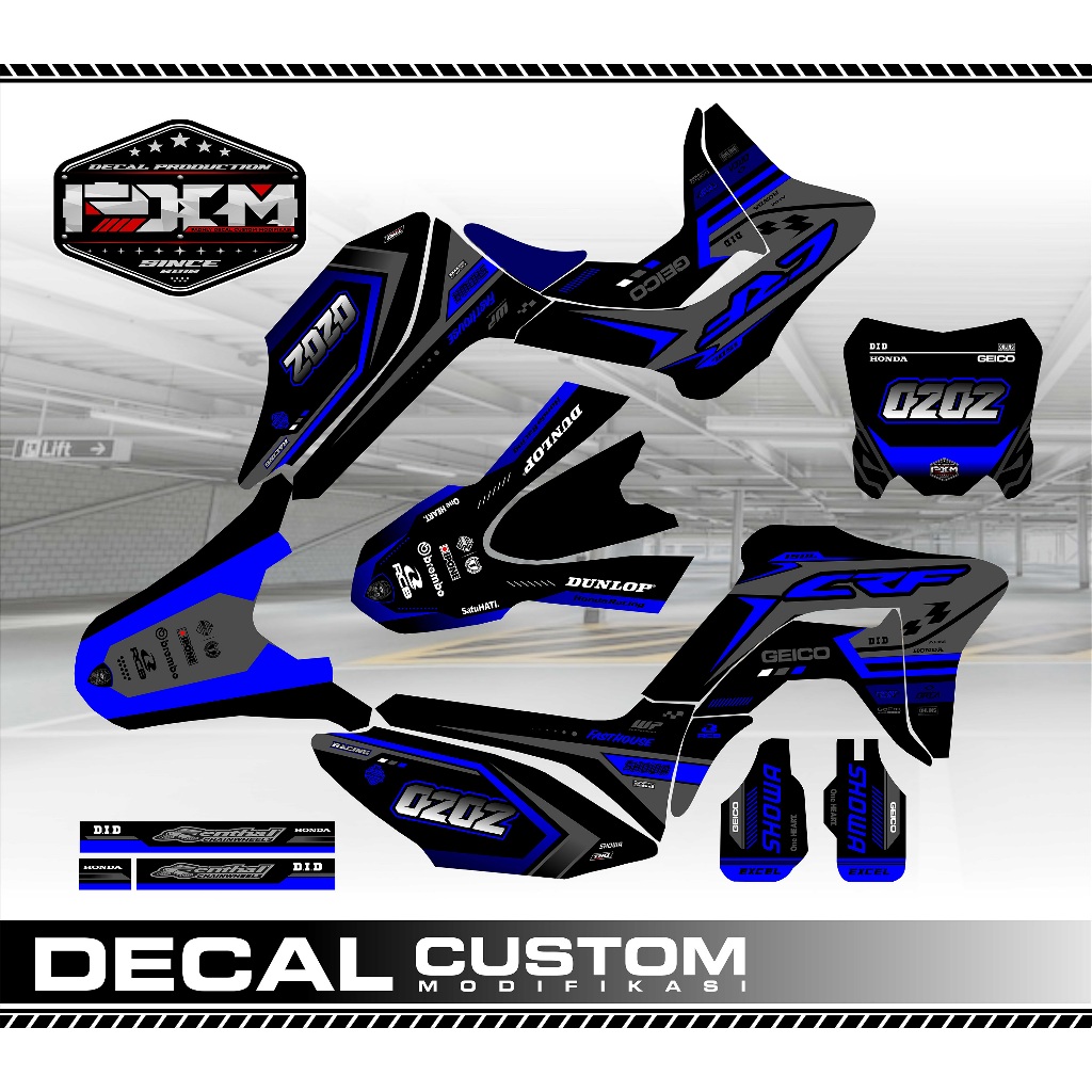 Jual decal crf 150 l full body STABILO dan Pilihan warna Lain Sticker ...