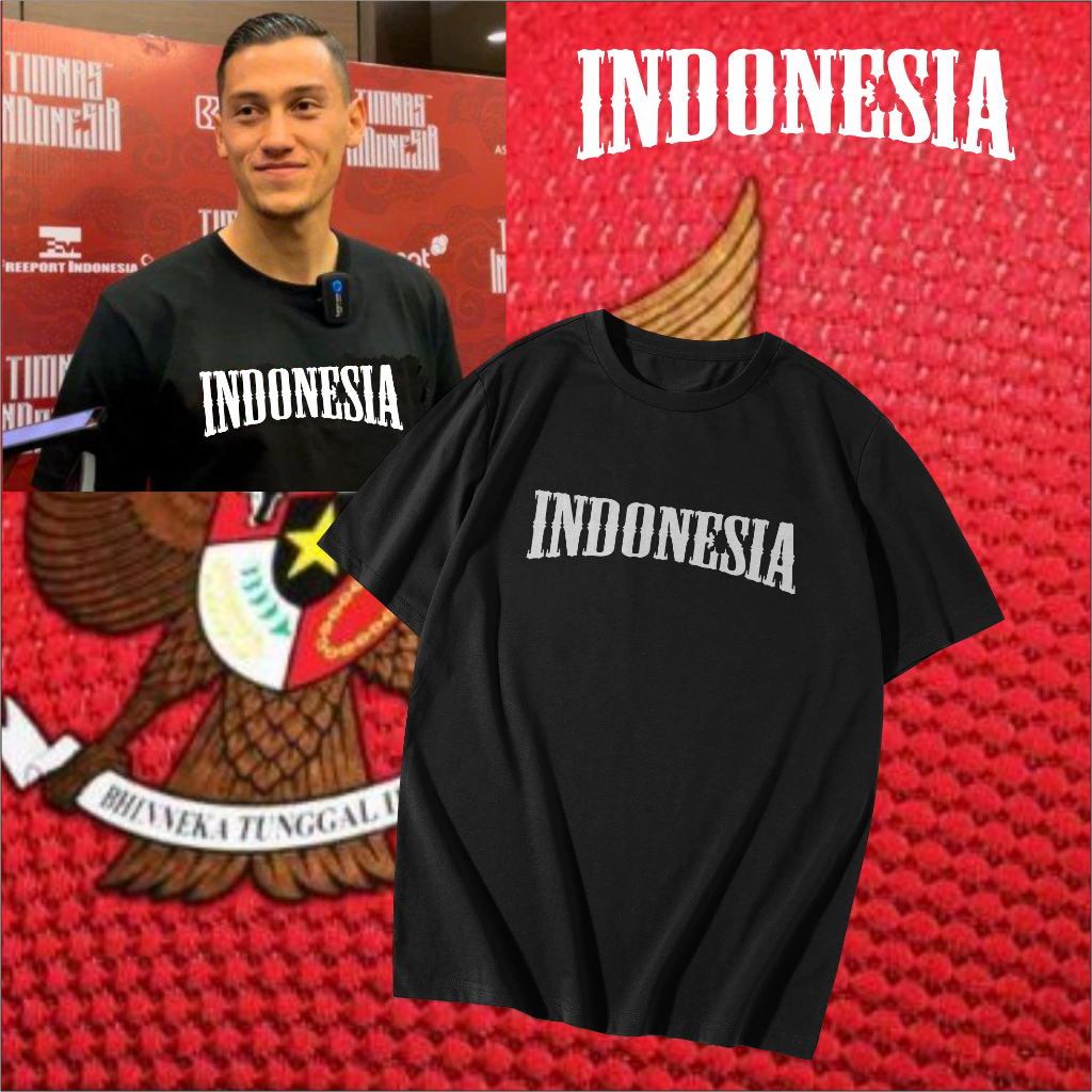 Jual kaos timnas indonesia/tshirt timnas indonesia | Shopee Indonesia