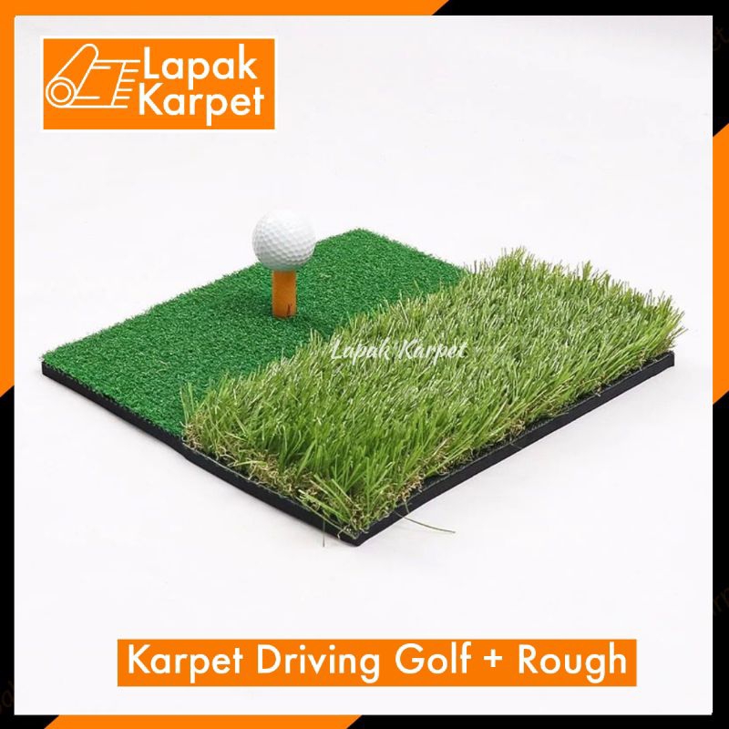 Jual Karpet driving golf + rough ukuran 30×30 cm / Hitting mat golf ...