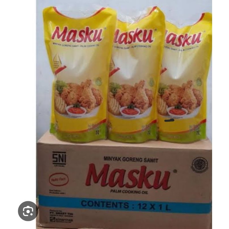 Jual Minyak goreng kemasan pouch murah sunco 1L / sovia 1000ml / masku ...
