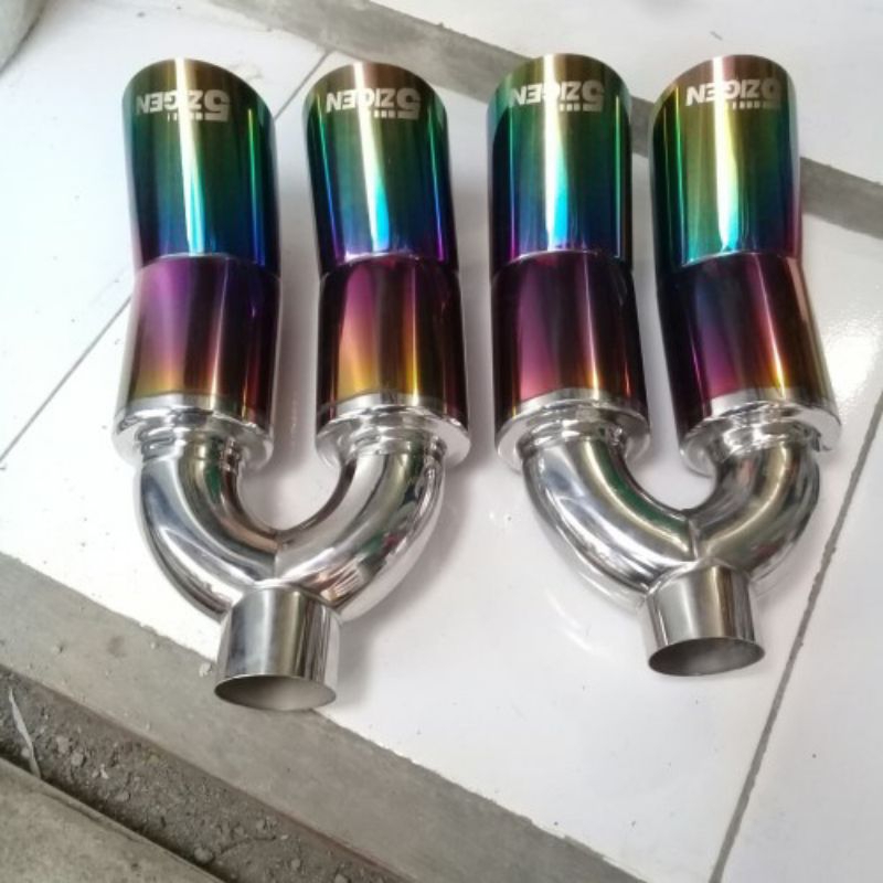 Jual Knalpot mobil racing 5zigen type suara bass cocok Untuk semua ...