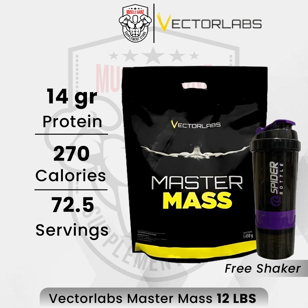 Jual Vectorlabs Mastermass 12lbs Master Mass Vector Labs Gainer Susu ...