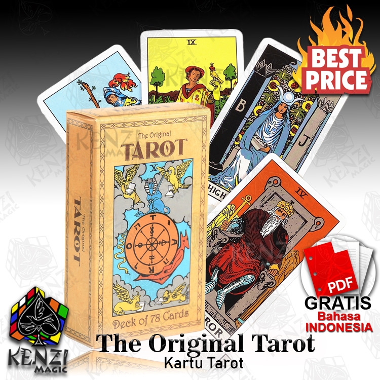 Jual Kartu Tarot The 0riginal Tarot Deck + pdf Indonesia | Shopee Indonesia