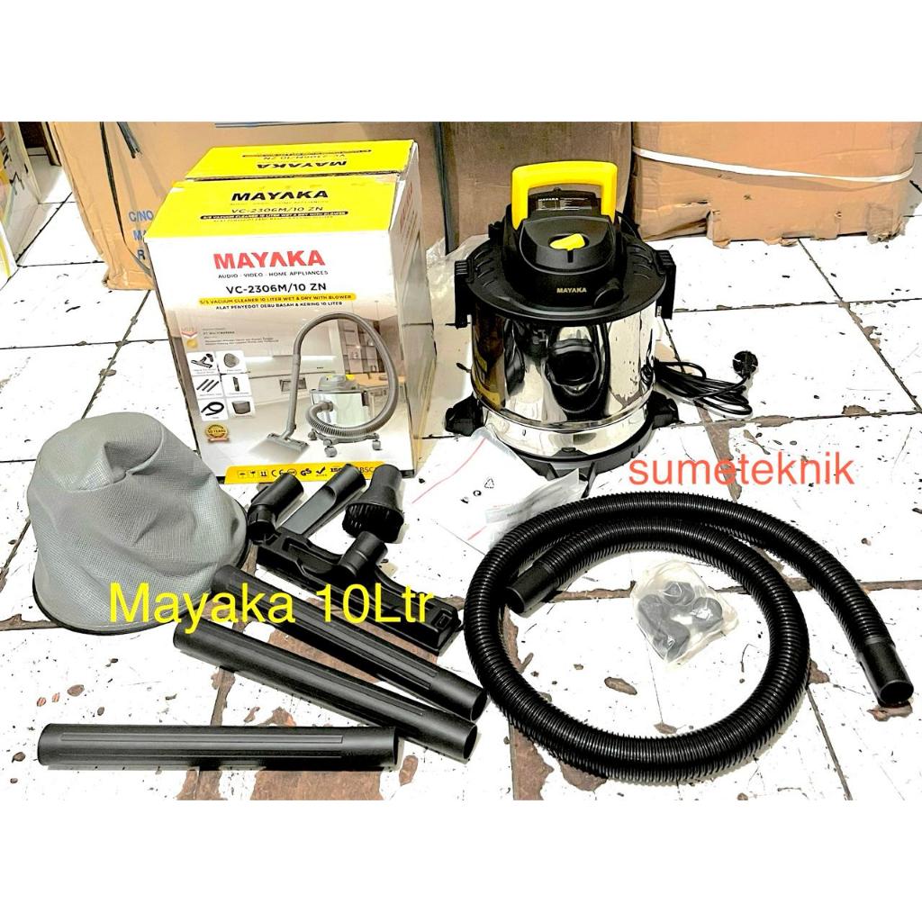 Jual Vacum Cleaner Mayaka 10 Liter VC2306M/10 ZN Mesin Sedot Debu ...