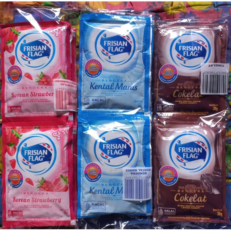 Jual Susu Frisian Flag sachet 1rtng isi 6sachet | Shopee Indonesia