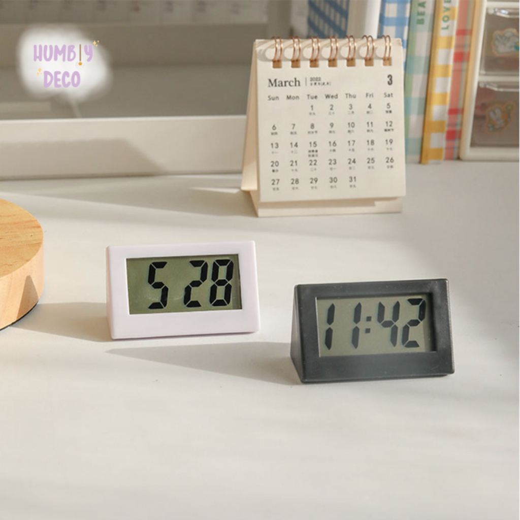 Jual Humbly Deco - Korean Minimalist Modern Desktop Mini LCD Digital ...