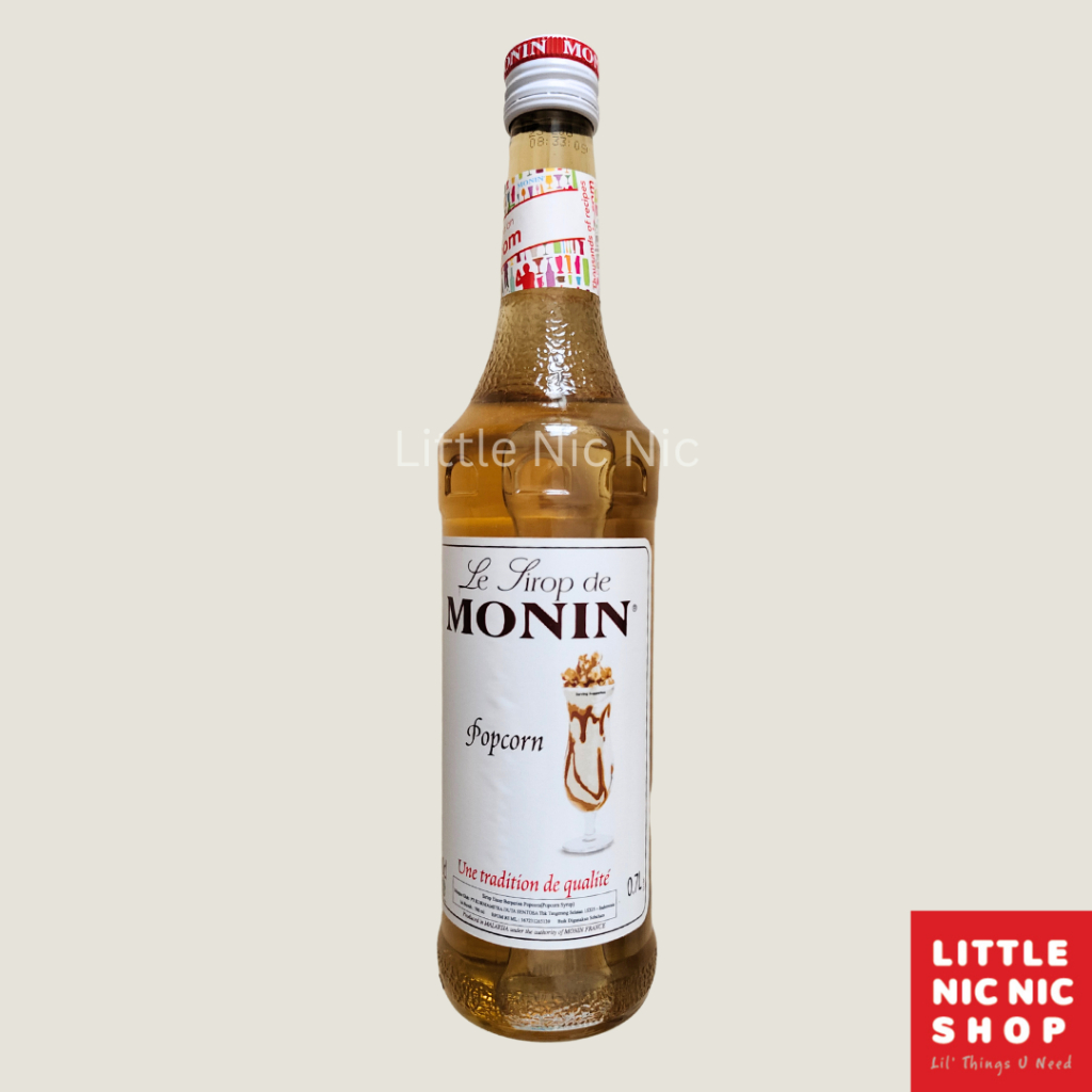 Jual Monin Pop Corn flavoured syrup 70 CL (700ml) sirup rasa minuman ...