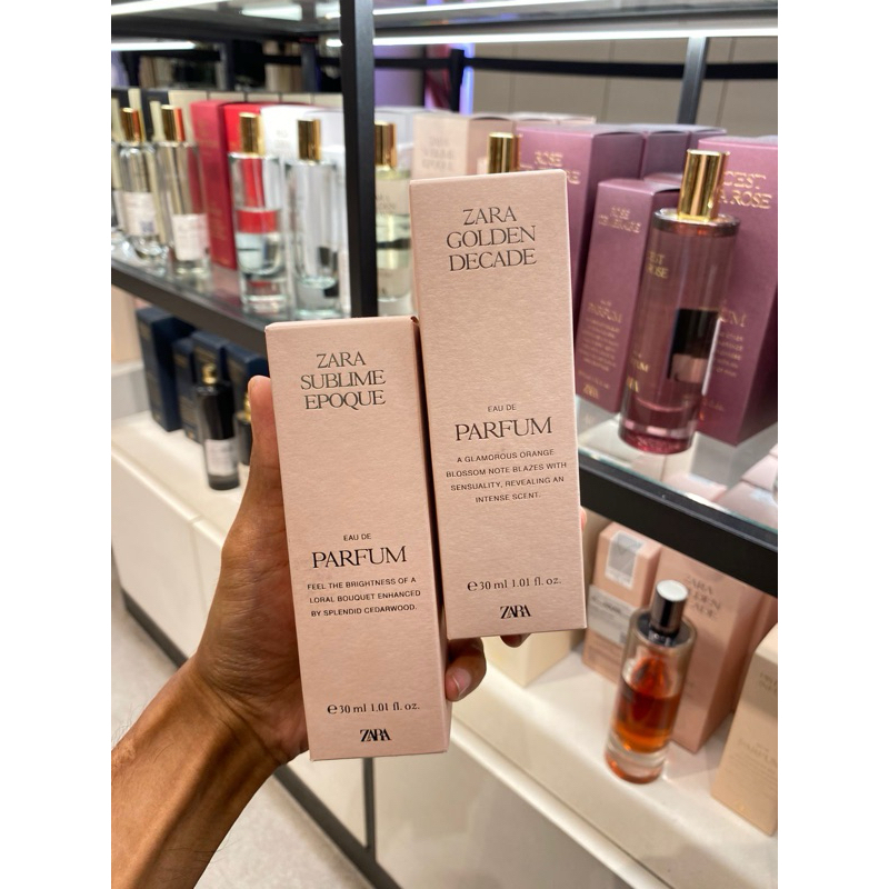 Jual PARFUM ZARA GOLDEN DECADE DAN SUBLIME EPOQUE | Shopee Indonesia